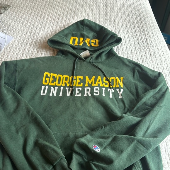 Champion | Tops | Vintage Large Gmu Hoodie | Poshmark
